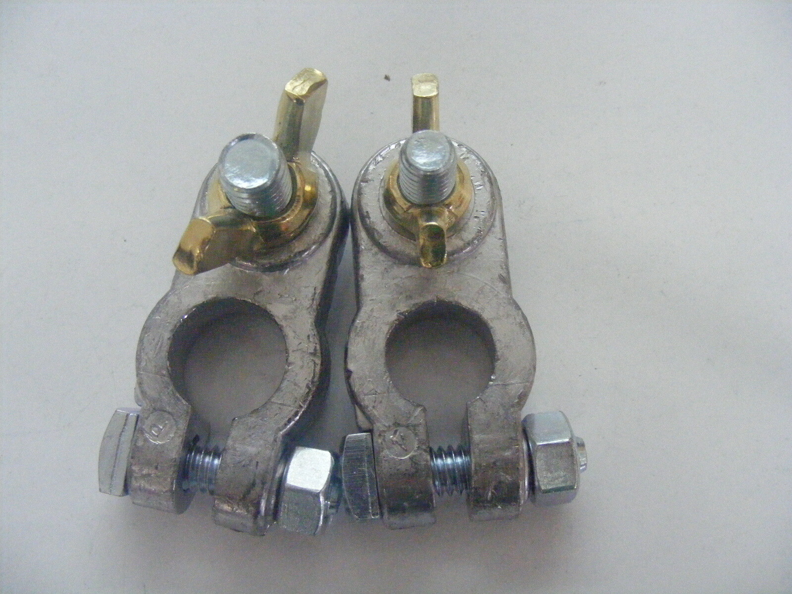 DEKA 00354 BT-2 Battery Terminal Clamp w Nut PAIR: positive & Negative ...