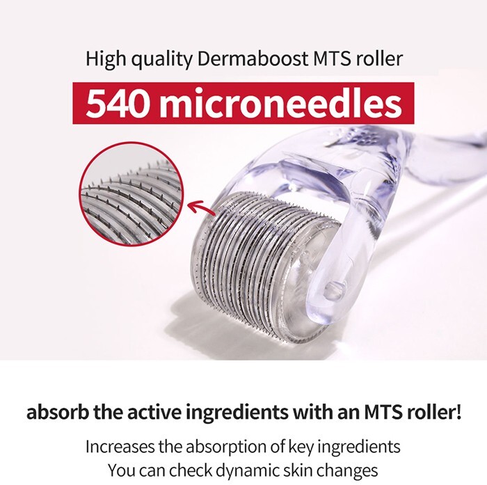 LUTHIONE Derma Boost PDRN Ampoule 1Kit (Ampoule 5ml *5ea) + MTS Roller ...