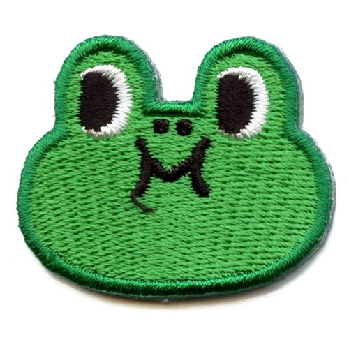 Line Friends Frog Lenard Embroidered Iron On Patch | eBay