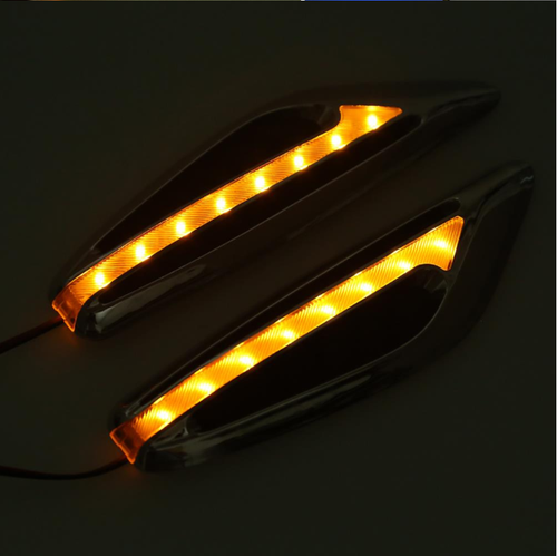 Car LED Side Indicators Turn Signal Light Amber For Ford Falcon AU BA ...