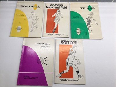 Vintage Sports Coaching Teaching Manuals, 1970s, Softball, Track ...