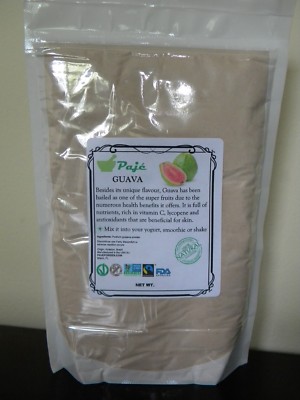GUAVA goiaba fruit powder 16oz 1lb PAJE protect cells, folate , mg, cu ...