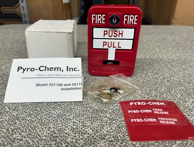 Pyro-Chem 551166 SPST Dual Action Pull Station | eBay
