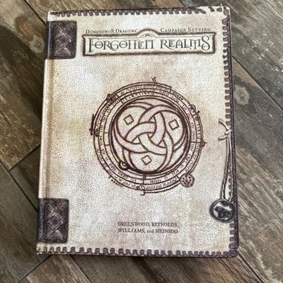 Forgotten Realms Campaign Setting Dungeons & Dragons No Fold Out Map ...