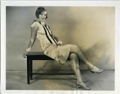 Nancy Phillips Leggy Sensual Vintage Flapper Girl Pre Code Original ...