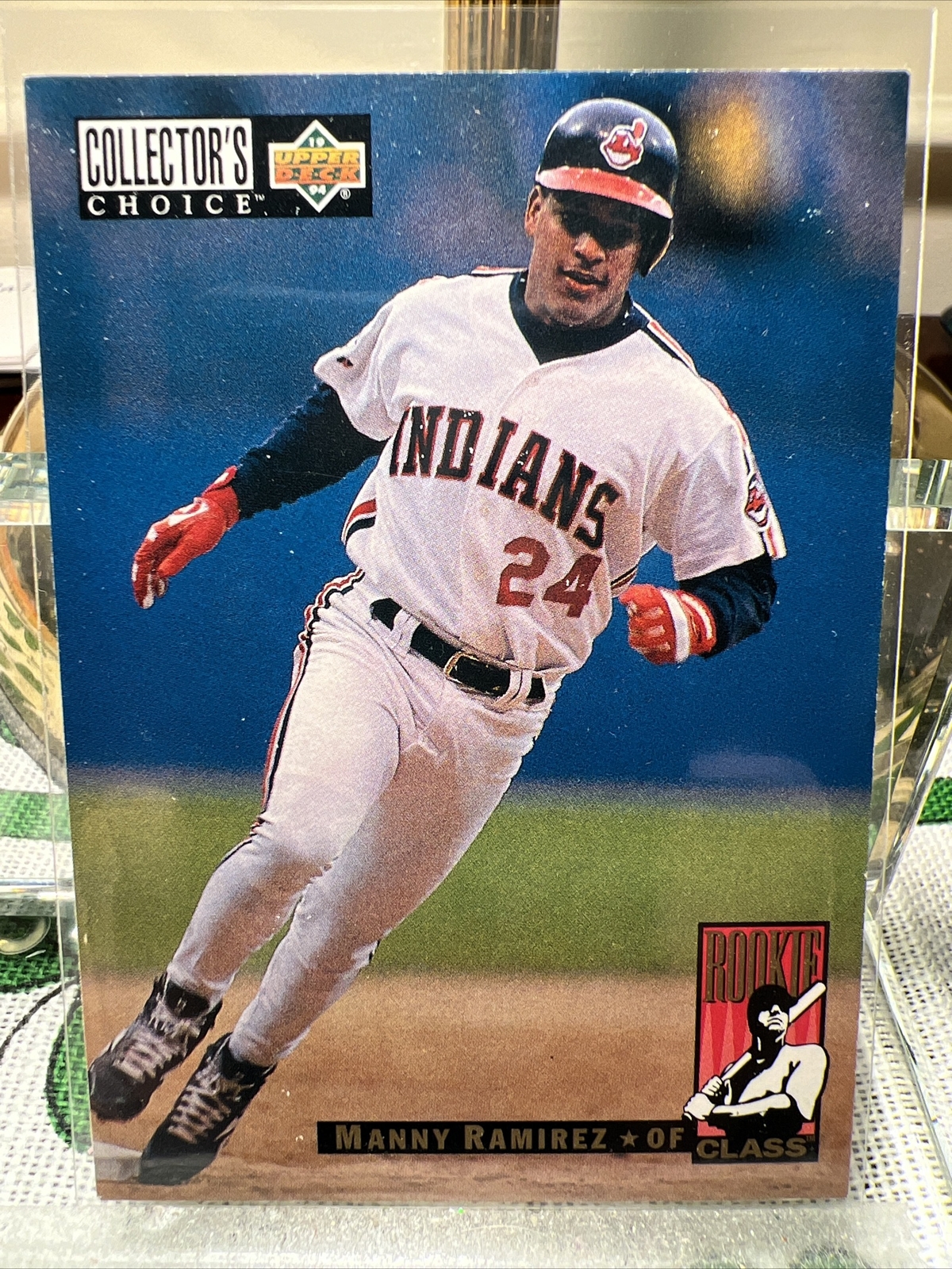 1994 Upper Deck Collector's Choice #16 Manny Ramirez Rookie Card RC ...