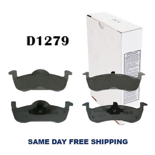 D1279 Ceramic Rear Brake Pad For Ford Expedition 07-17, Lincoln ...