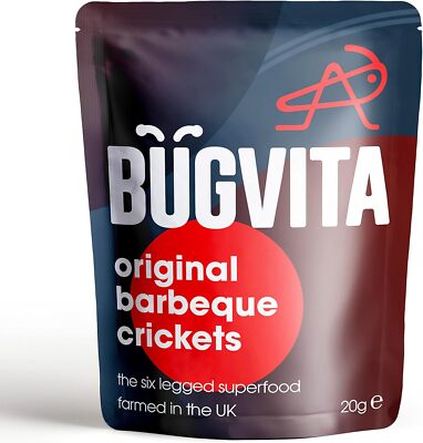 BBQ Crickets 20g | Edible Insects | UK Farmed Superfood | Healthy Snack ...