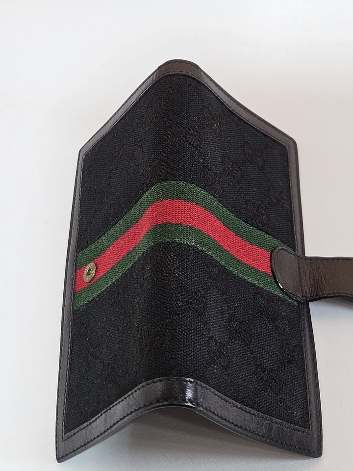 Vintage Gucci Checkbook Wallet | eBay