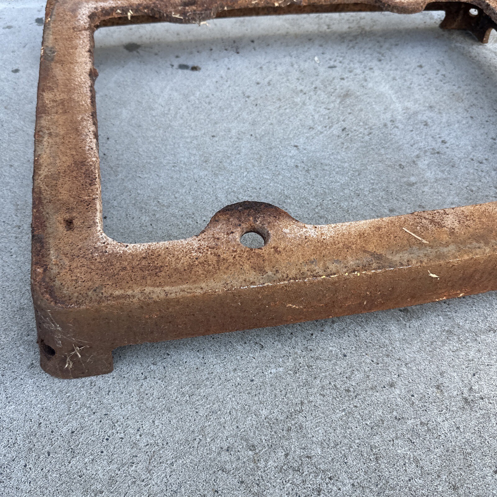 Gilbarco Sales maker Cast Iron Base Plate Vintage | eBay Australia