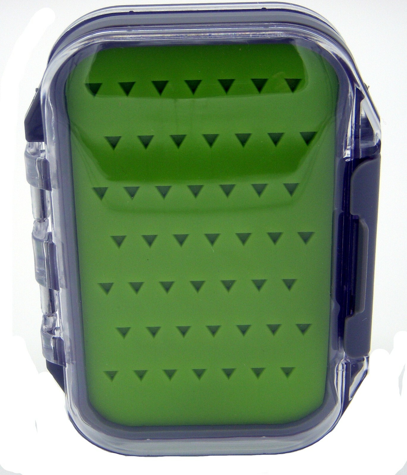 Super Small Waterproof Double Sided Jig/Fly Box with Silicone Insert ...