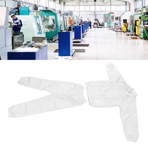 Protection Overall Anti Static Polyester Protective Working Suit White ...