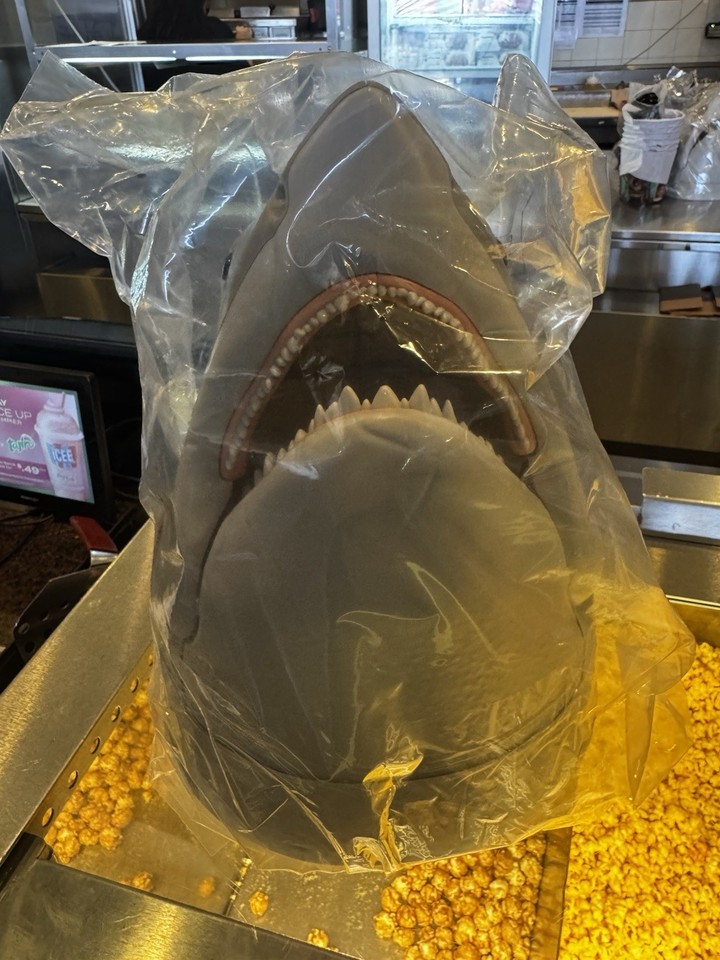 JAWS 50th Anniversary Popcorn Bucket - AMC On Hand. | eBay