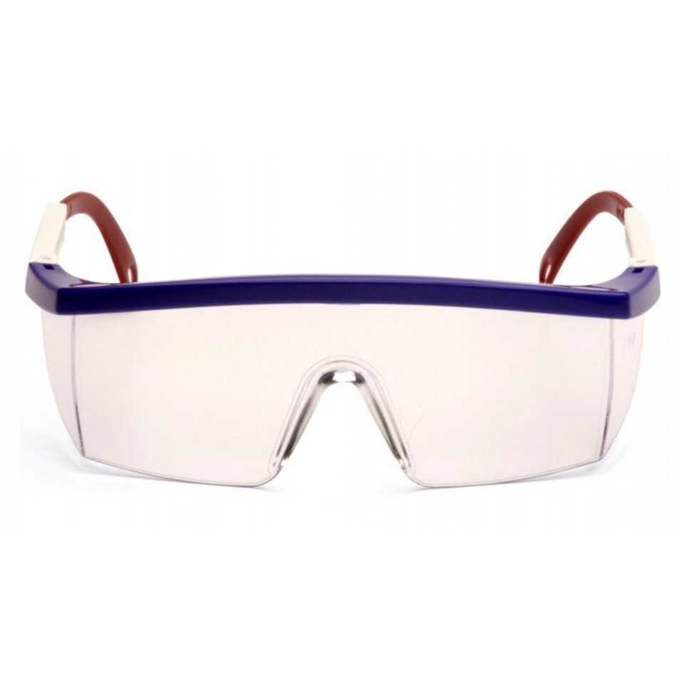 PYRAMEX-SNWR410S Clear Lens with Red, White, and Blue Frame | eBay