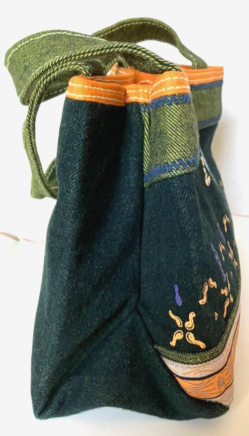 NEW Harry Potter FLYING KEY & POTIONS Design Bag Purse VINTAGE 9x6 ...