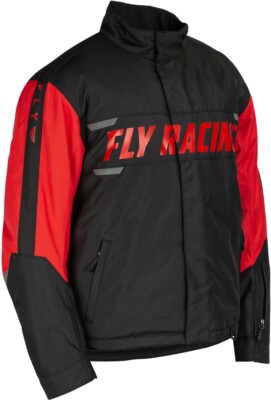Fly Racing Outpost Jacket (2024) XL Black/Red 470-5502X | eBay