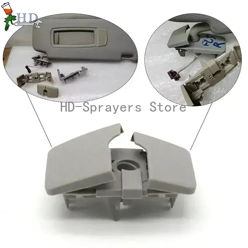 Gray LH Sun Visor Holder Retainers Clip Bracket For BMW X3/4 X5 X6 F16 ...