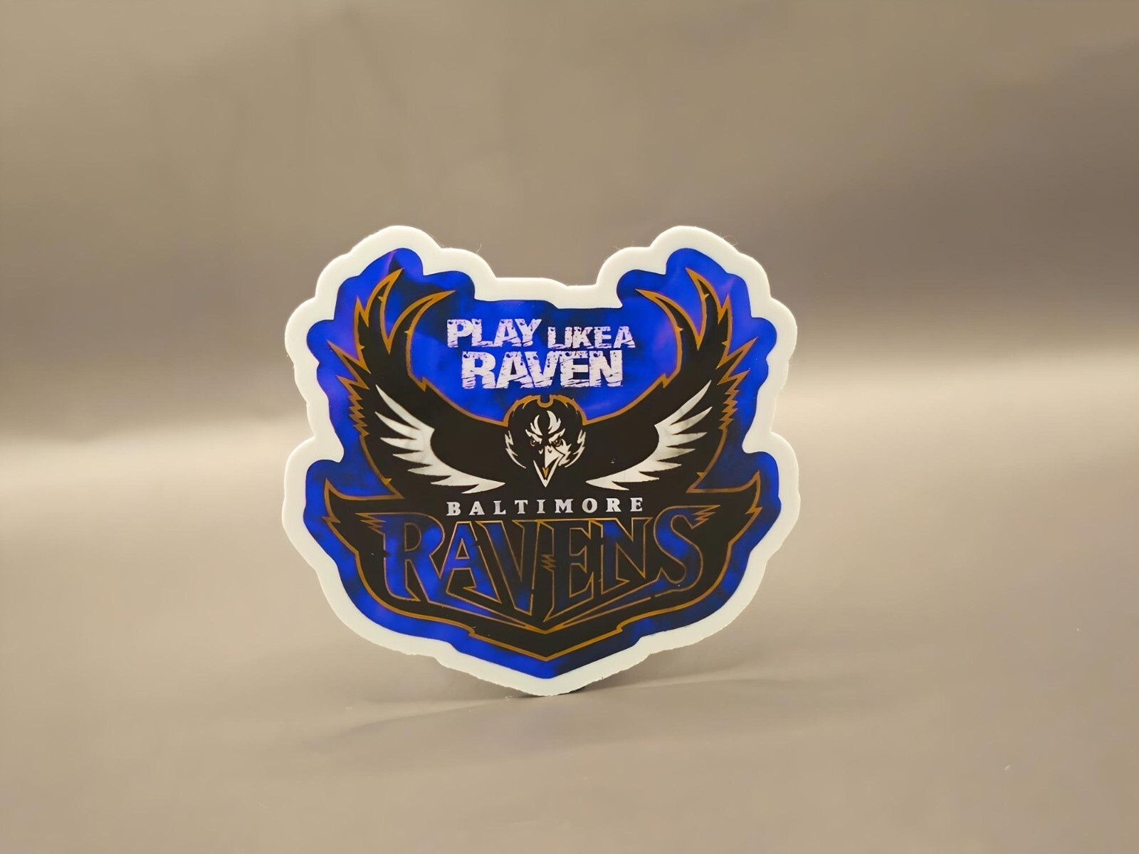 Football Vinyl Decal Stickers Big Truss Ravens Flock Maryland Baltimore ...