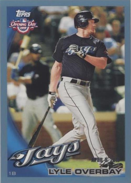 2010 Topps Opening Day - Lyle Overbay #117 Blue /2010 for sale online ...