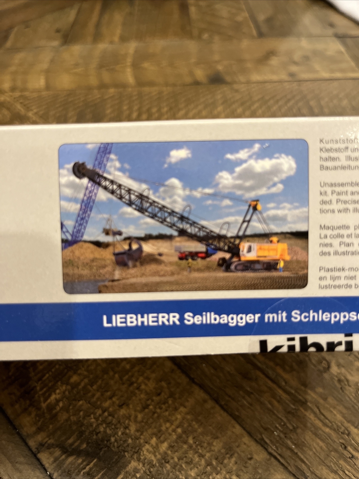 KIBRI/Marklin NEW #11254 HO 1/87 scale KIT Heavy Duty Liebherr Dragline ...