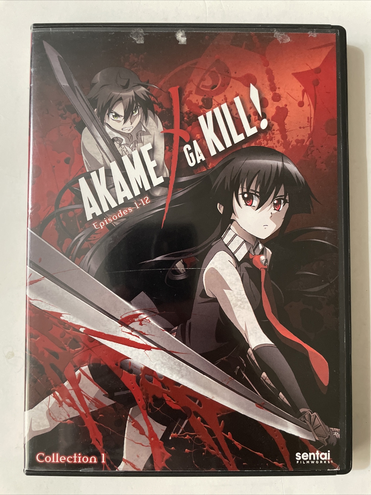 Akame Ga Kill Collection 1 (DVD) 3 Disc Set Episodes 1 - 12 Anime ...