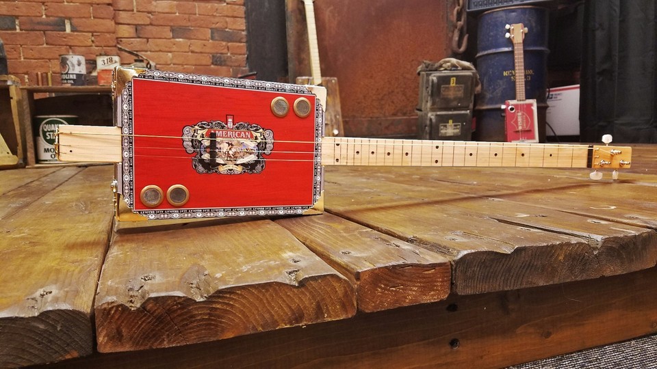 3-string Cigar Box Guitar Kit - everything you need except the neck! | eBay