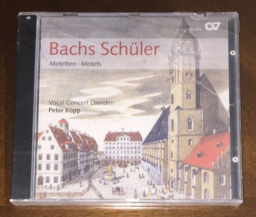 new sealed BACHs SCHULER Bach's disciple MOTETS Dresden Kopp case ...