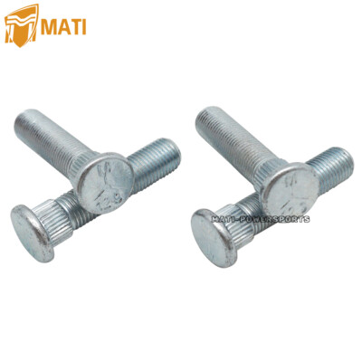 4PCS 12.9 Front Wheel Studs for Polaris ACE 570 900 2017 2018 2019 ...