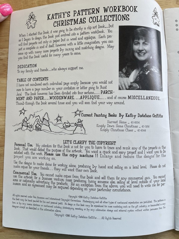 KATHY'S PATTERNS CHRISTMAS COLLECTION ; PROVO CRAFT ; A By Kathy ...