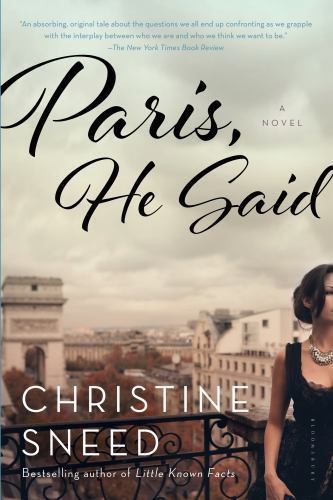 Paris, He Said Sneed, Christine Acceptable Book 0 paperback ...