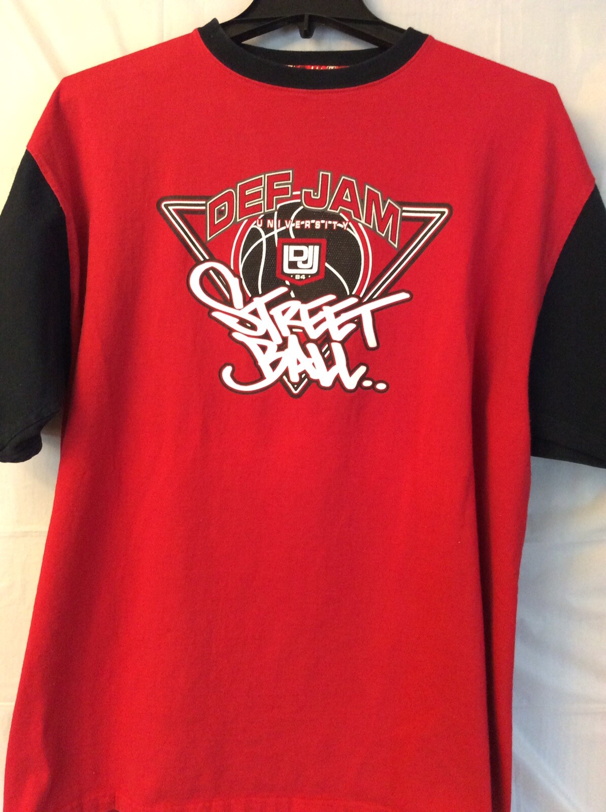 Def Jam University. Street Ball. Shirt. Red. Sz. XL - Gem