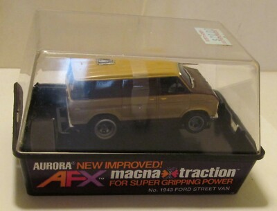 AFX Ford Street Van, Tan with Brown #1943 MIB Sealed | eBay