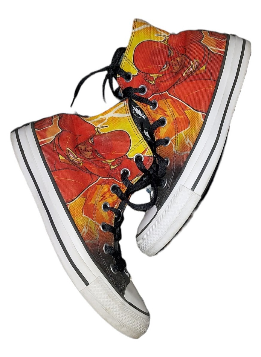 Converse x DC Comics CTAS High The Flash Sneakers Men… - Gem