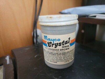 Mayco Ceramic Crystal Glaze - Voodoo Brown - #711- 4 oz. | eBay