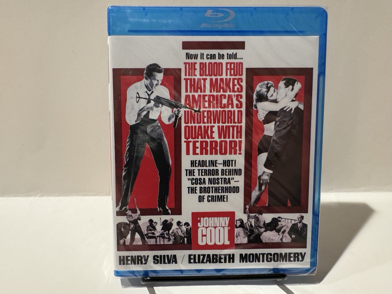 Johnny Cool New Sealed Blu-Ray 1963 Scorpion Elizabeth Montgomery Sammy ...