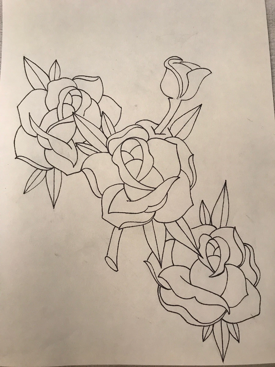 Prison Drawings Roses
