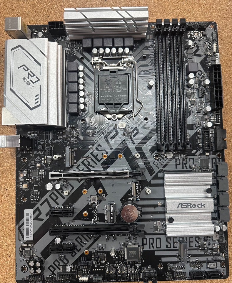 (Single Channel) ASRock B560 Pro4, LGA 1200 Intel Socket Motherboard ...