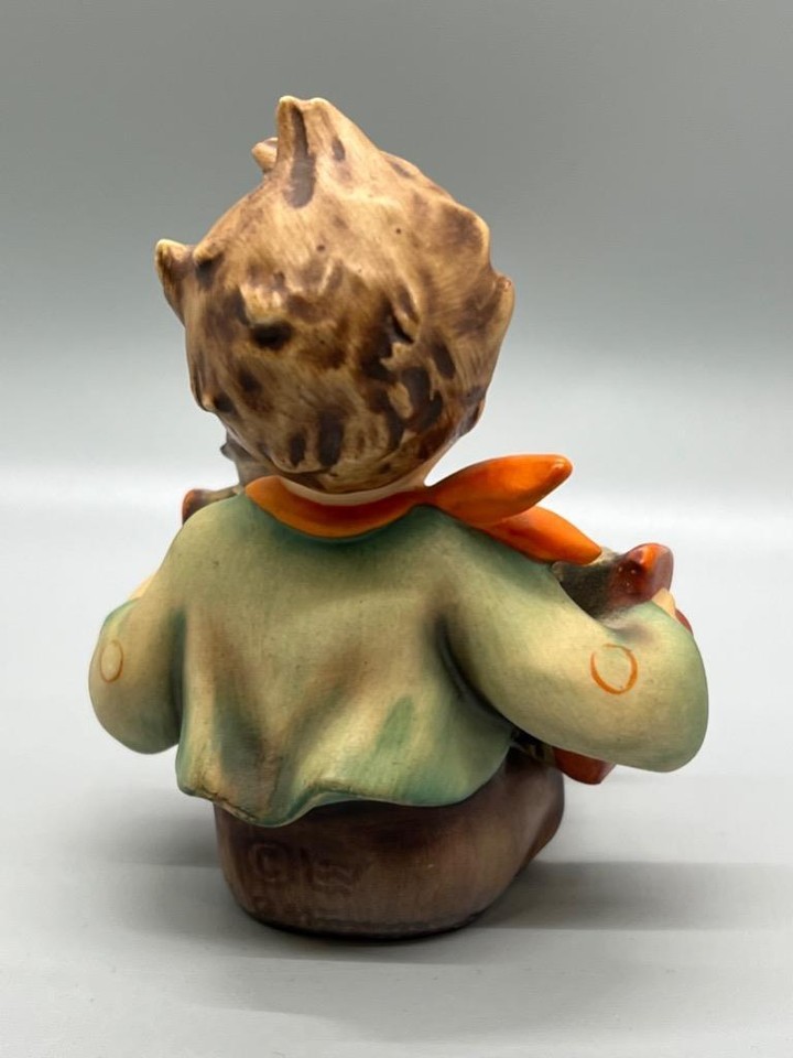 Goebel Hummel Let's Sing Figurine TM2 Boy w/ Accordion #110 Great Cond ...