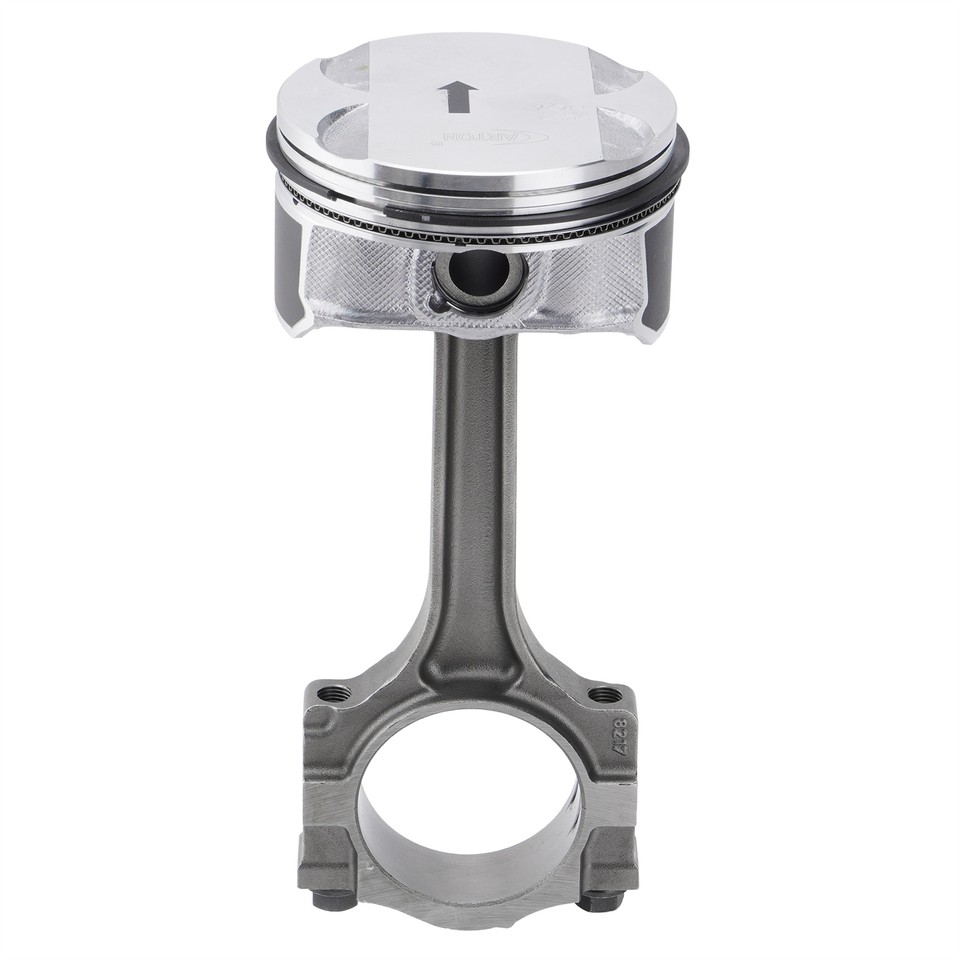 4 Con Rod+Engine Pistons & Rings Kit For 2.4L Buick Chevrolet GMC ...