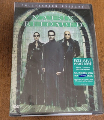 The Matrix Reloaded (DVD, 2003, 2-Disc Set, Full-Screen) NEW | eBay