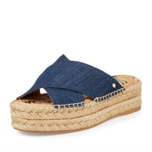 Sam Edelman Natty Womens Slide Platform Espadrille sh… - Gem