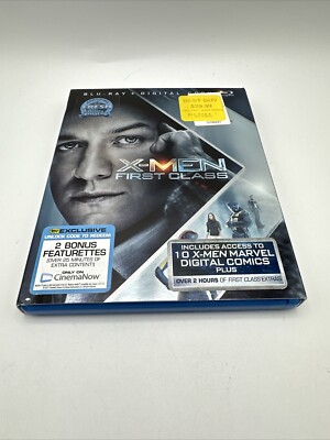 X-Men: First Class (Blu-ray Disc, 2011, 2-Disc Set, Includes Digital ...