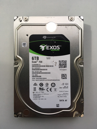 SEAGATE 6TB 7.2K 6Gb/s 3.5" AF SATA ST6000NM0115 EXOS 7E8 | eBay