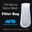 AFS FILTER SOCK FELT THIN MESH 100 225 MICRONS (COMPATIBLE WITH RED SEA ...