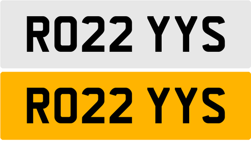 RORYS RORR RORY S RRY RAWRY ROAR PRIVATE REGISTRATION CAR NUMBER PLATE ...