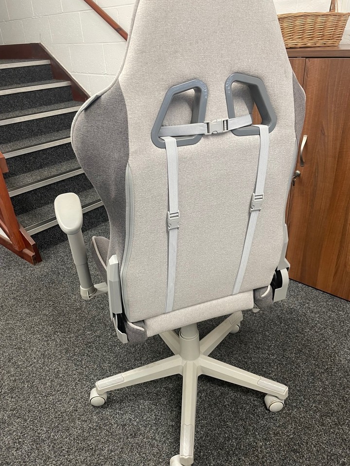 X Rocker Alpha Fabric Office Gaming Chair - Grey. Very good condition ...