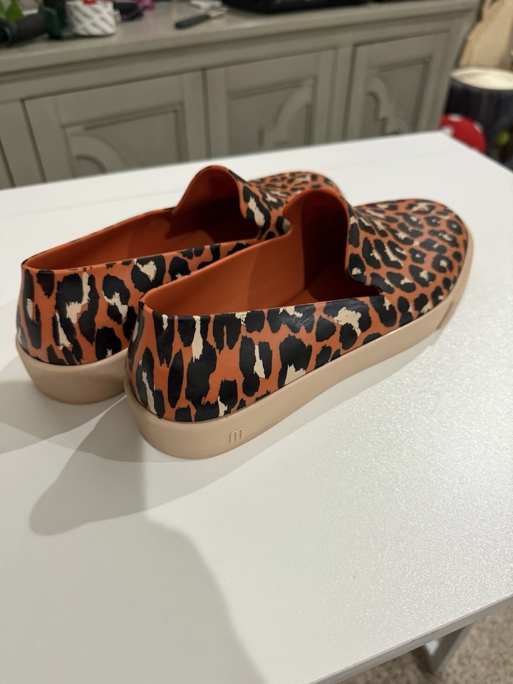 🔥Melissa Leopard Print Slip One Women Size 9🔥 | eBay
