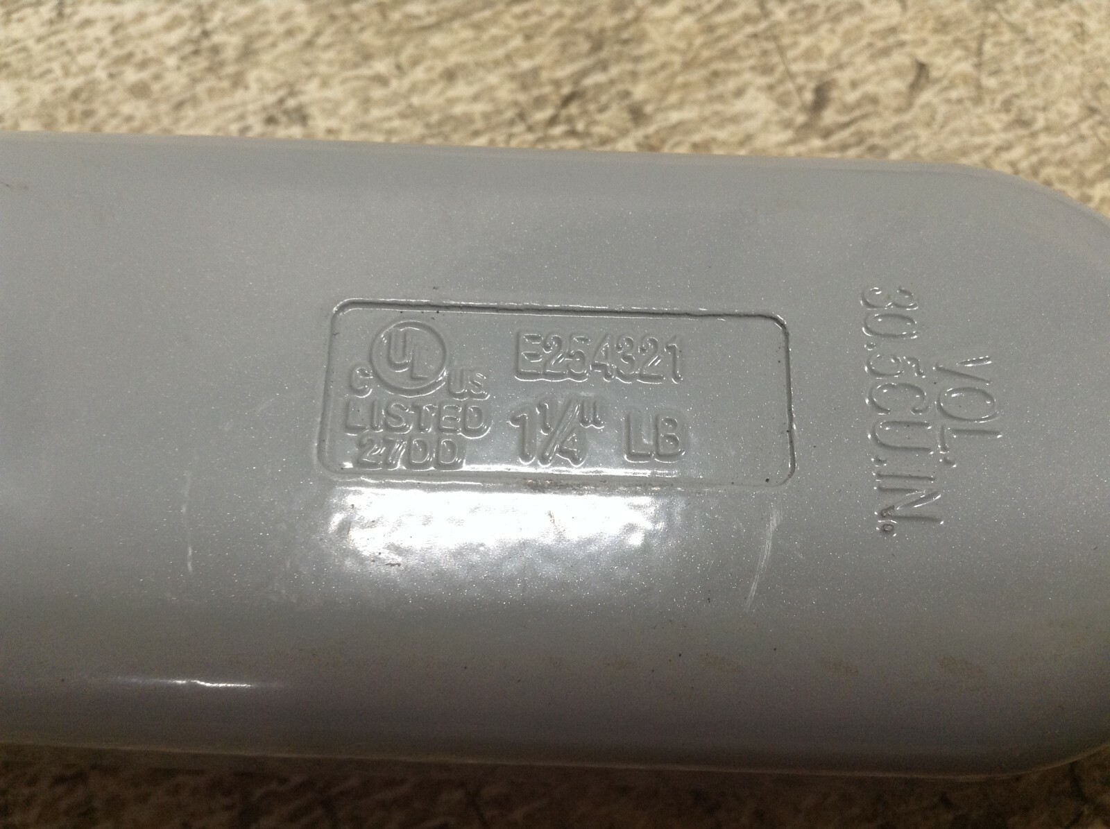 (NEW) Crouse-Hinds 3/4" LB Diecast Aluminum Conduit E254321 for sale ...