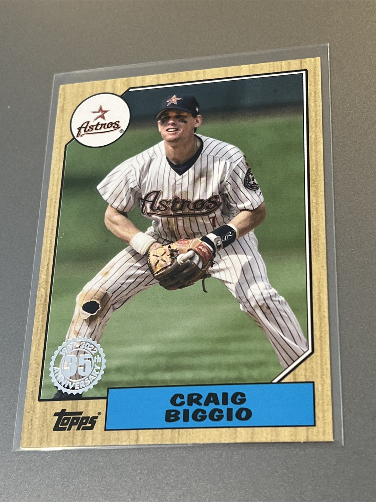 2022 Topps Update Craig Biggio 35th Anniversary Rookie 87TBU-28 NM | eBay