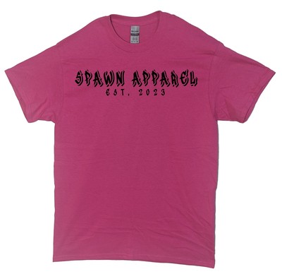 Spawn Apparel Graffiti letters Pink stylish T-shirt. Large | eBay UK